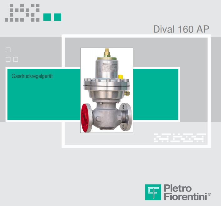 Gas Pressure Regulators: Dival 160 AP - Cao Đạt TAE Co.,LTD
