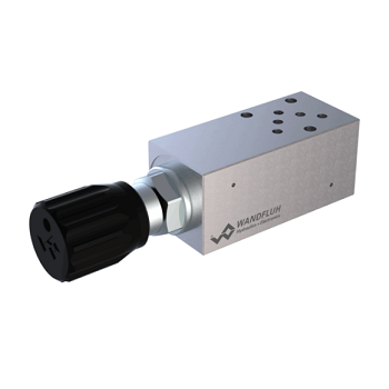 2-way flow control valve sandwich construction QA_SA03-Wandfluh - Cao ...